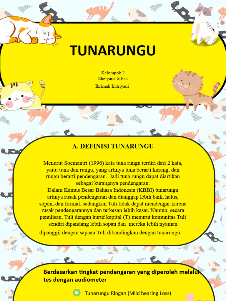 Materi Tunarungu | PDF