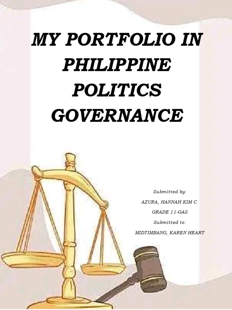 Philippine Politics for Students | PDF | Government | Governance