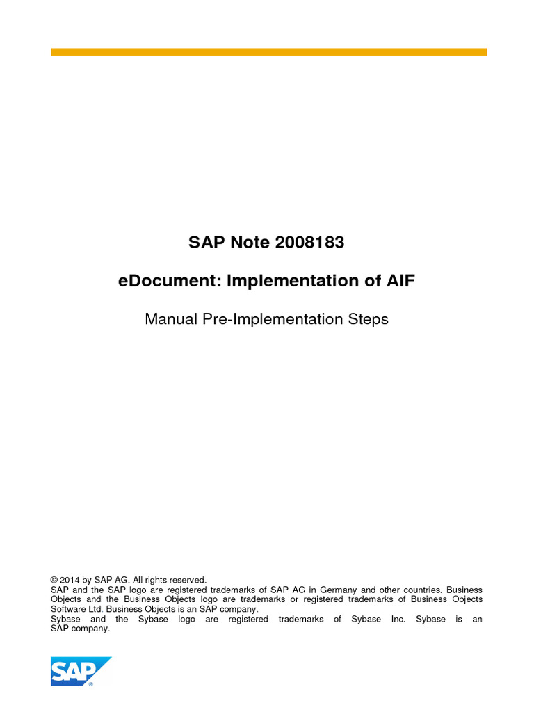 Manual Pre-Implementation | PDF