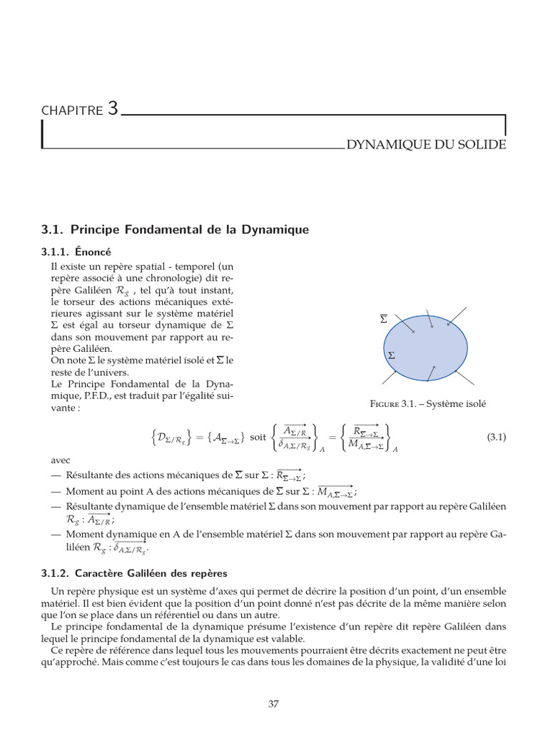 MP-PFD Et Equilibrage | PDF | Science & Mathematics | Technology & Engineering