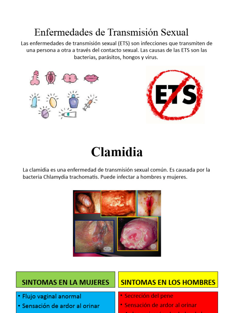 Gonorrea y Clamidia: ETS Comunes | PDF