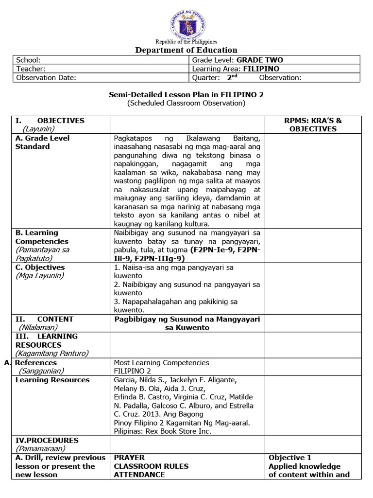 Q2 - Week4 - Fil2 - Pagbibigay NG Susunod - Na - Pangyayari - Sa - Kuwento | PDF