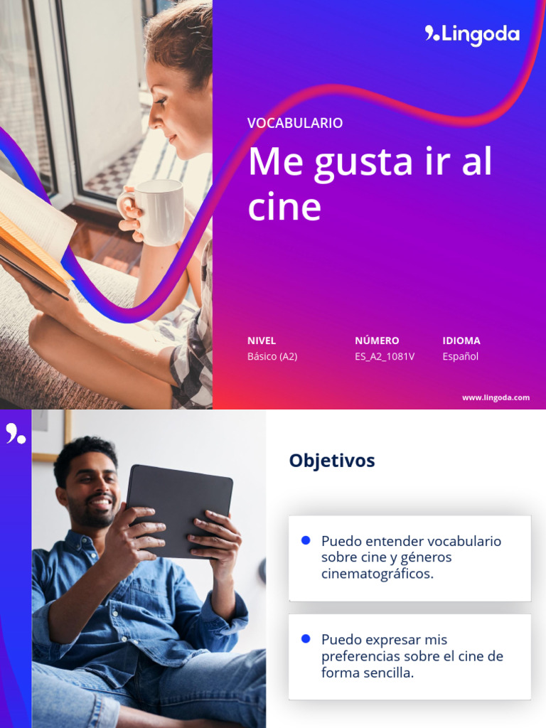 Vocabulario y Géneros del Cine en Español | PDF | Suspense (Género)