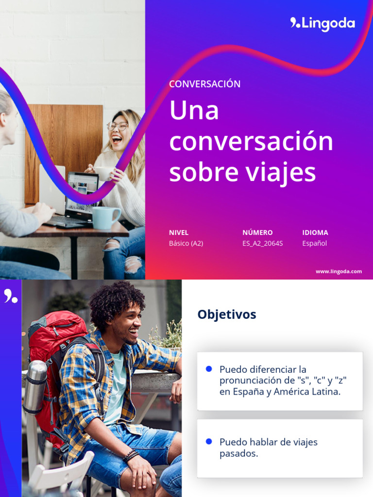 Conversación sobre Viajes en Español | PDF
