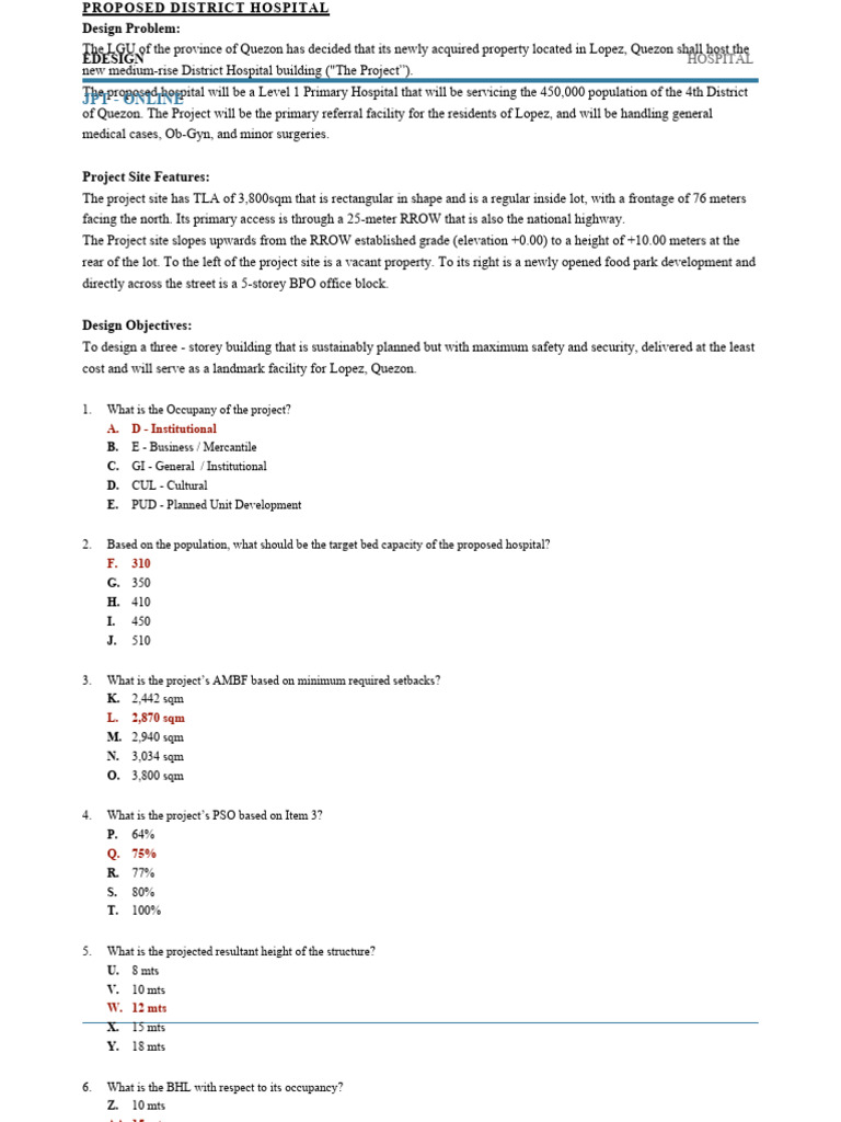 EDESIGN Lea Hospital | PDF