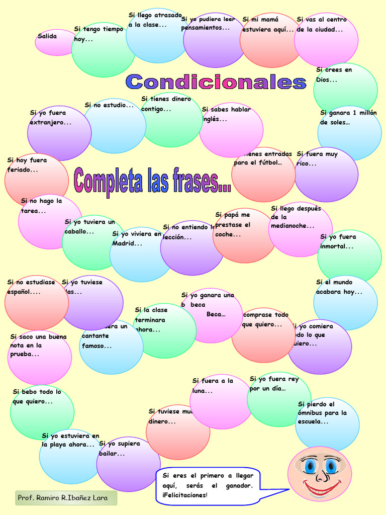 Condicionales Completa La Frase | PDF