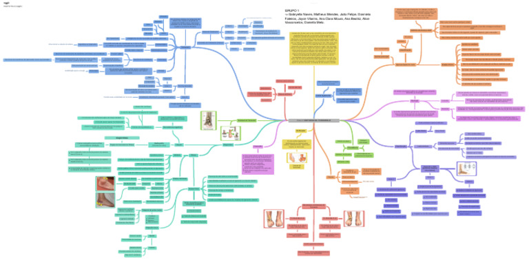 Mapa RCC - Entorse de Tornozelo | PDF
