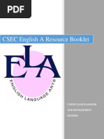 Csec English Sba Rubric (Mark Scheme) | PDF | Rubric (Academic ...