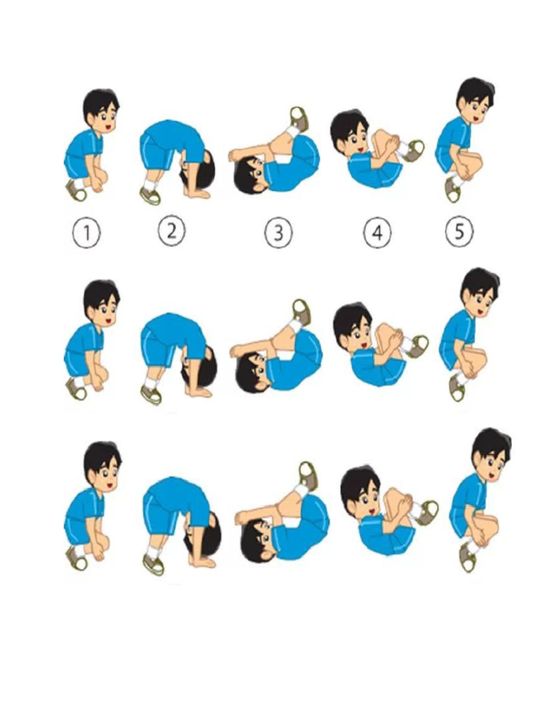 Gambar Guling Depan | PDF
