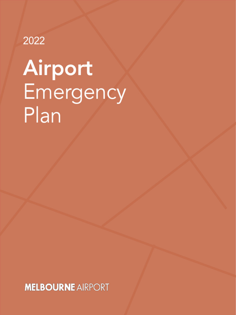 Airport Emergency Response Guide | PDF | Airport | Emergency