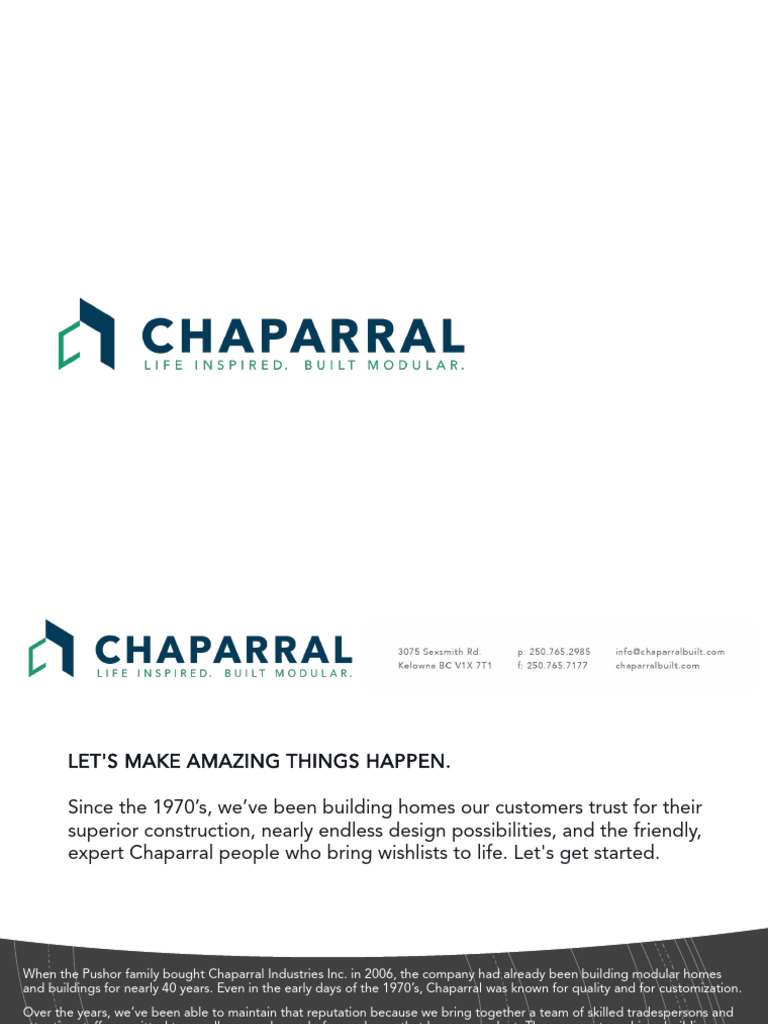 Chaparral Photo Slideshow | PDF