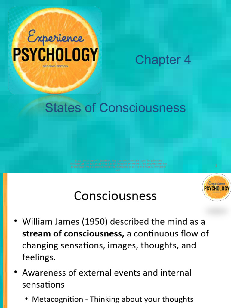 Stream of Consciousness Explained | PDF