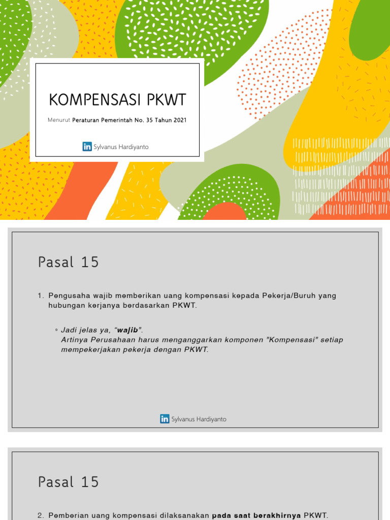 Kompensasi PKWT | PDF