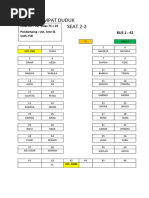Denah Kursi Bus 50 Seat 2-2 | PDF