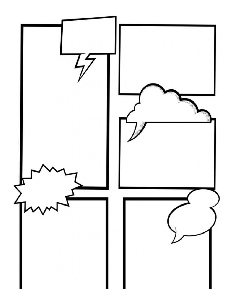 Week 2 - Comic Strip - Wednesday | PDF