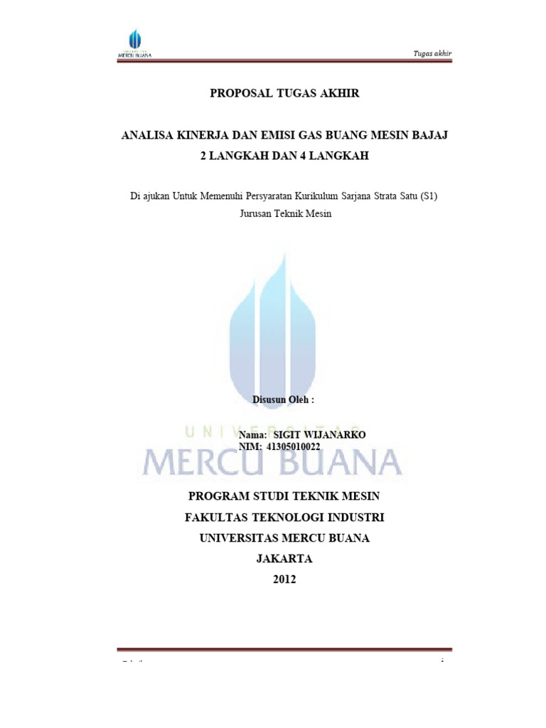 Contoh Proposal | PDF