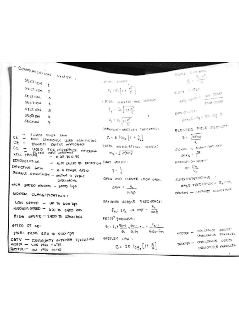 Transmission System Incomplete Pdf 