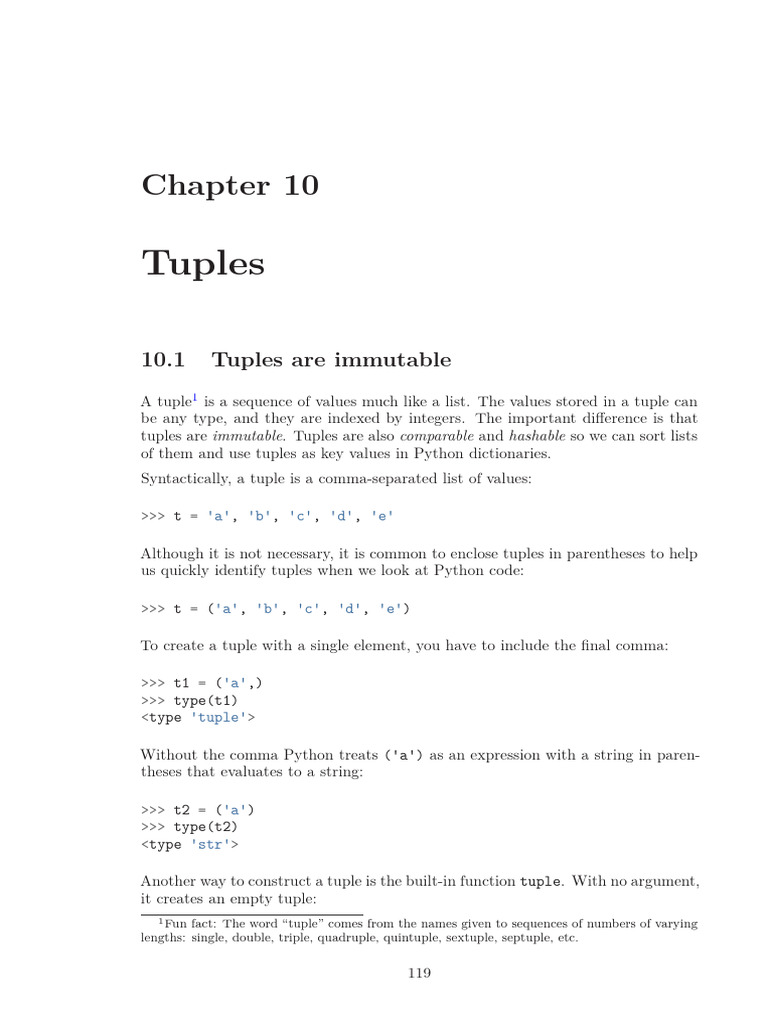 Py4e - CH 10 | PDF