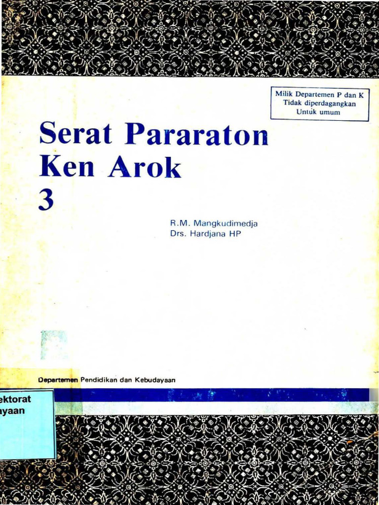Serat Pararaton Ken Arok 3 | PDF