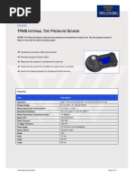 Tyre Pressure Conversion Table | PDF | Pressure | Pascal (Unit)
