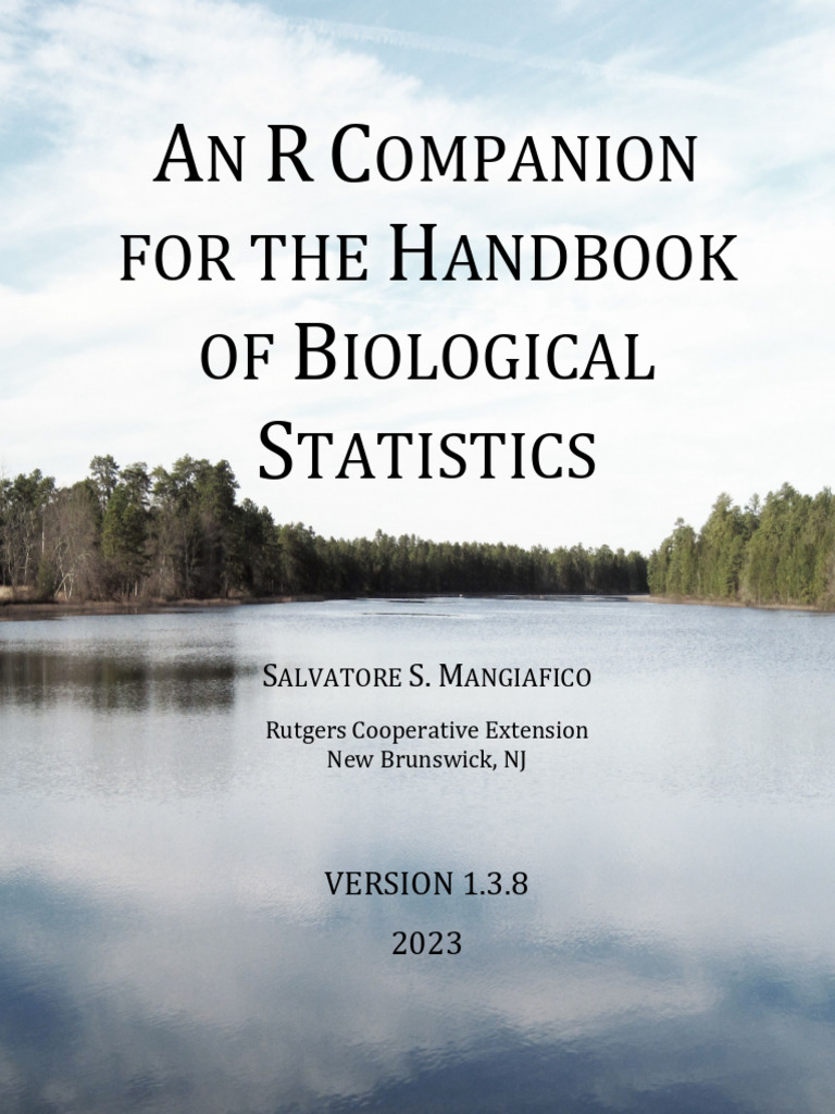 RCompanion Bio Statistics | PDF | Student's T Test | Mean