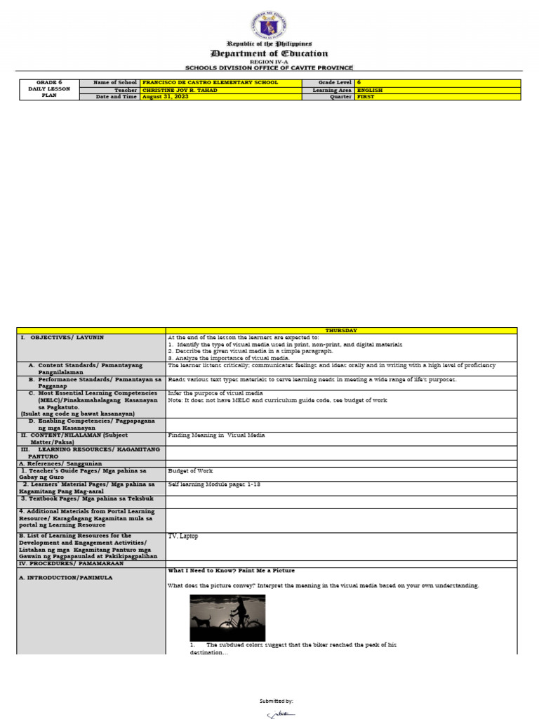 English Q1 - Week1 Day3 | PDF | Mass Media | Cognitive Science