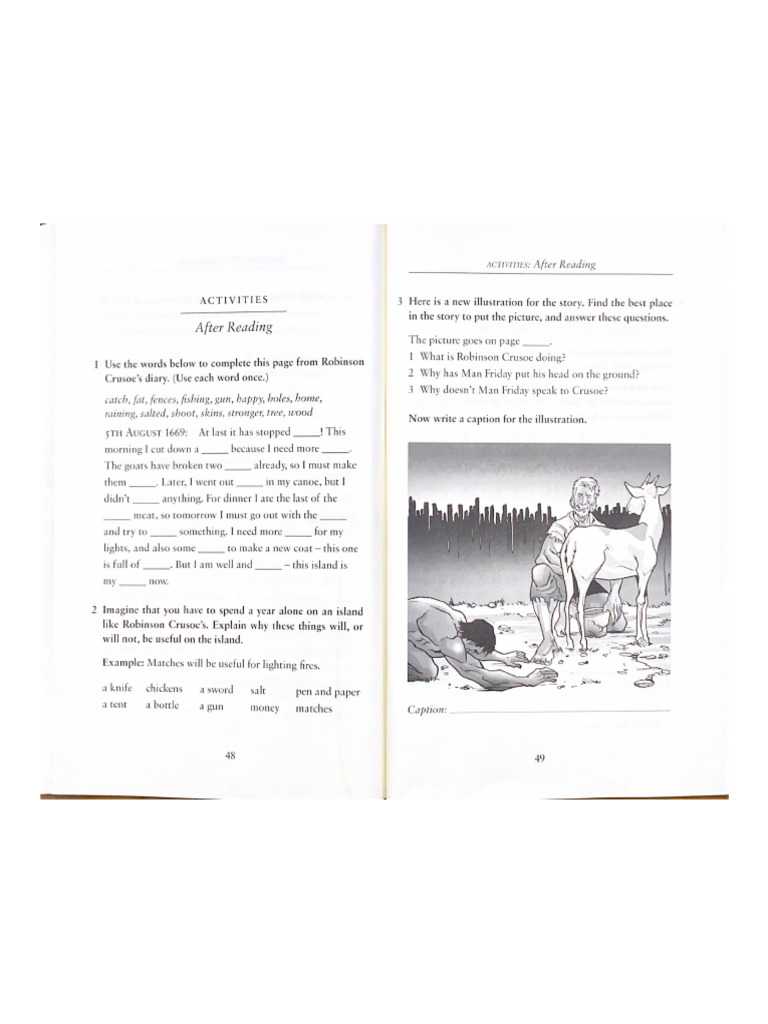 ACTIVITIES After Reading | PDF