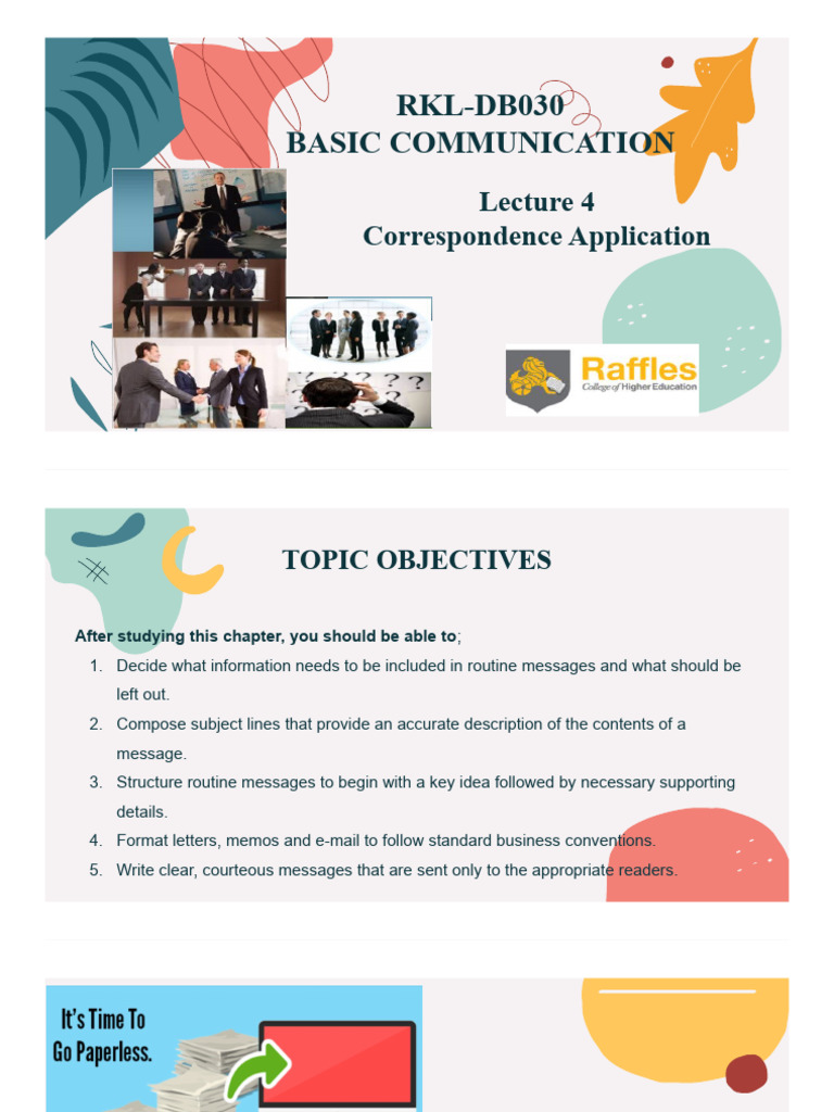 Basic Comm - Lecture 4 | PDF