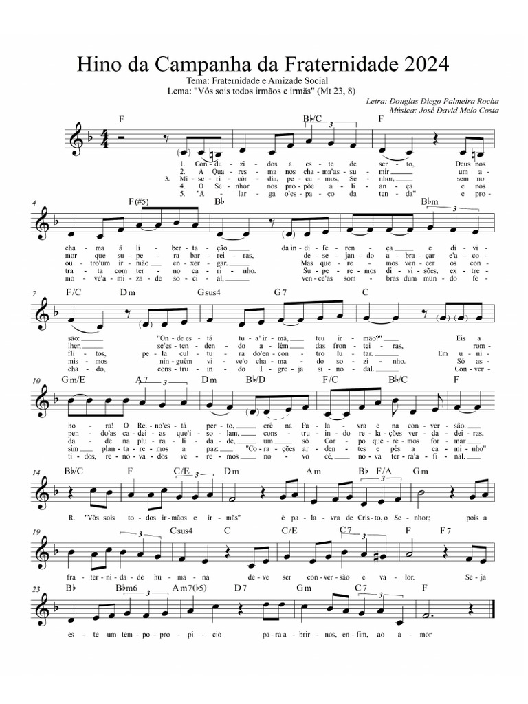 Hino CF 2024 Parte 1 | PDF