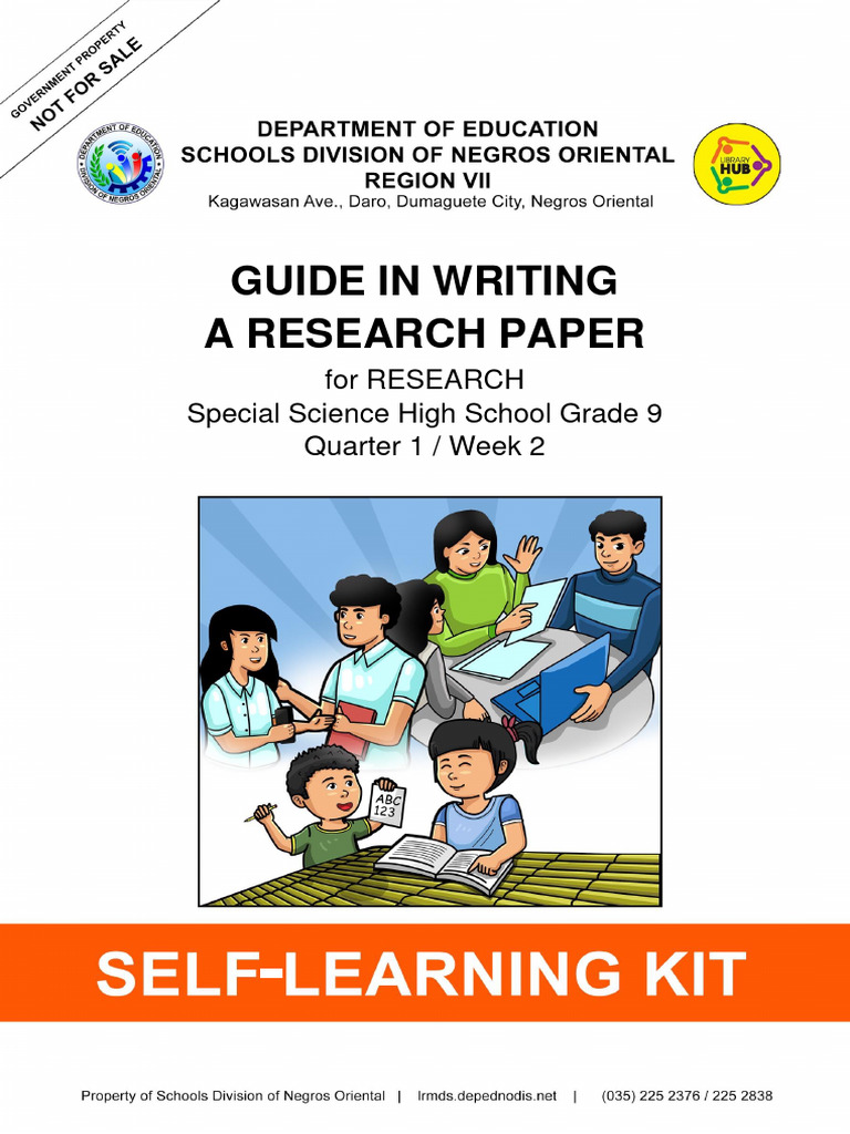 Research 9 Module 2 q1 Wk2 | PDF | Thesis | Statistics