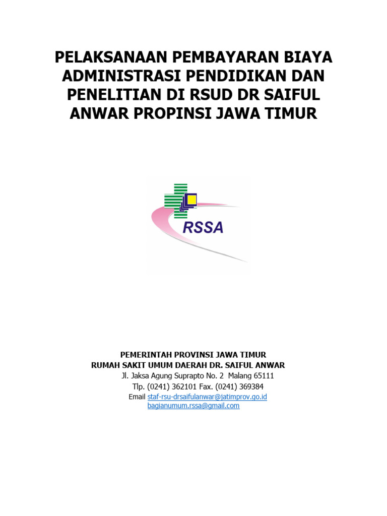 Flowchart Spo Pelaksanaan Pembayaran Biaya Administrasi Pendidikan Dan ...