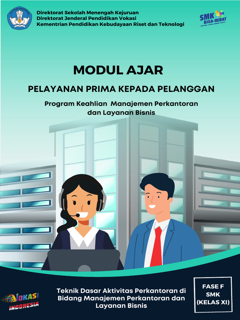 Modul Ajar Pelayanan Prima Fase F | PDF
