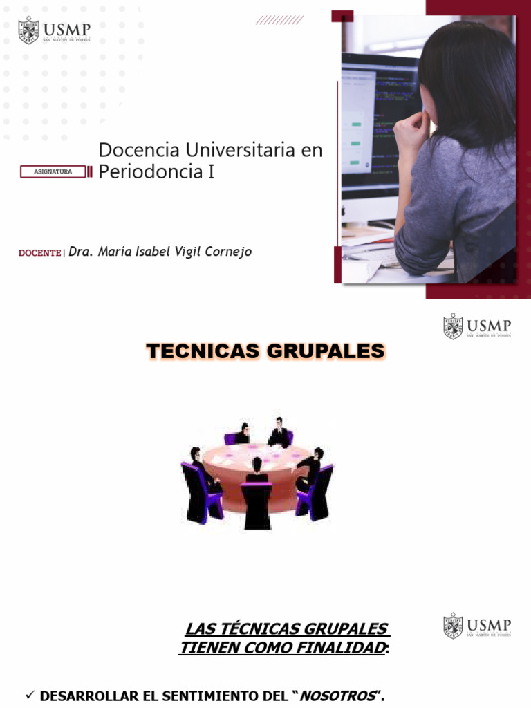 Tecnicas Grupales | PDF