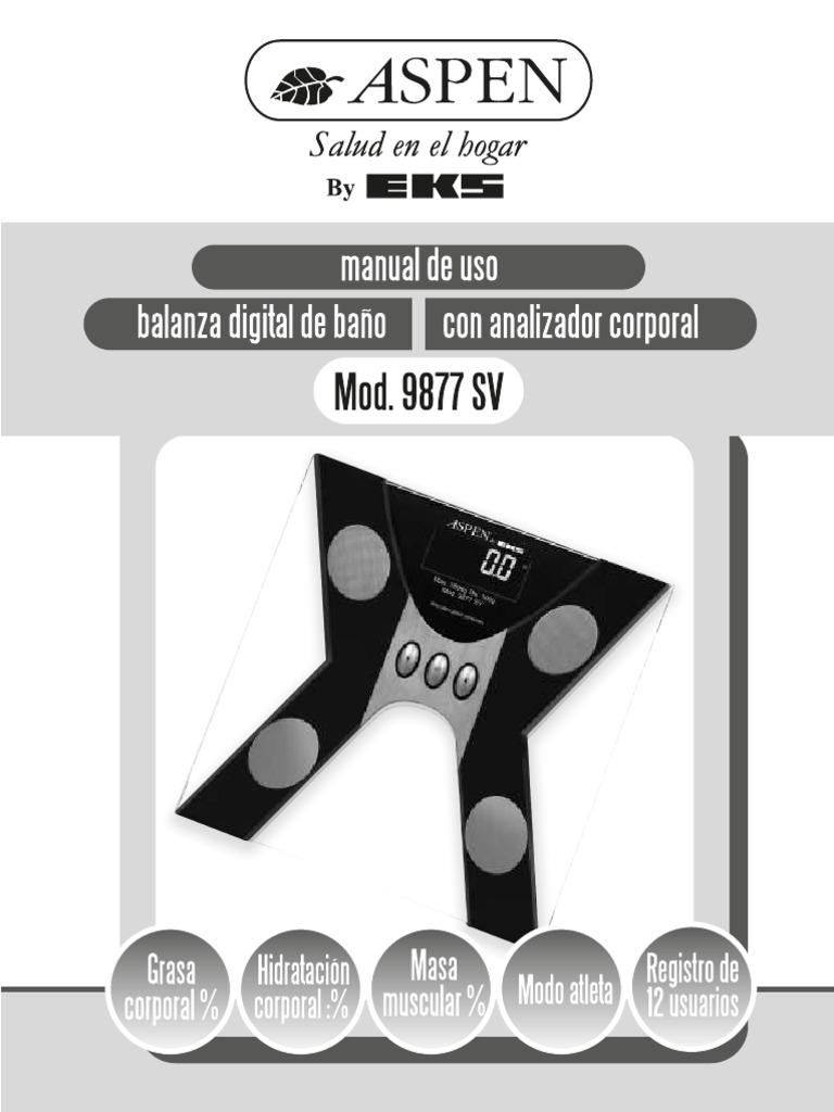 Aspen 9877SV Scale | PDF