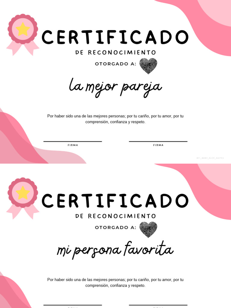 Certificados 2 | PDF
