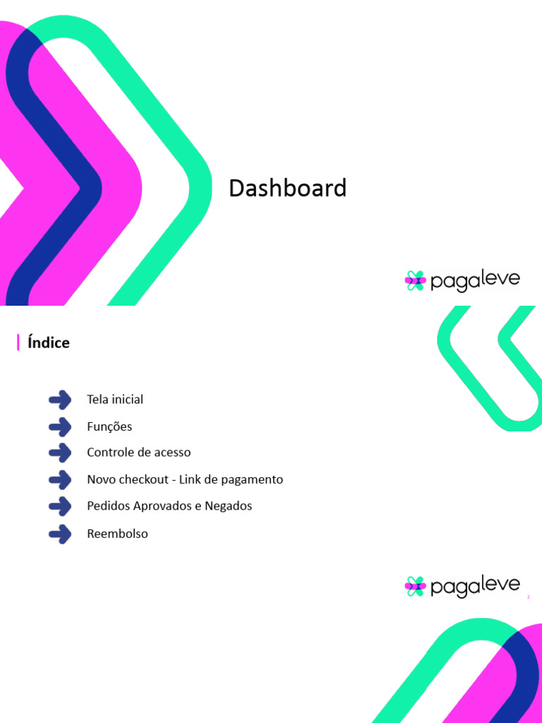 Guia Passo A Passo - Dashboard Pagaleve | PDF