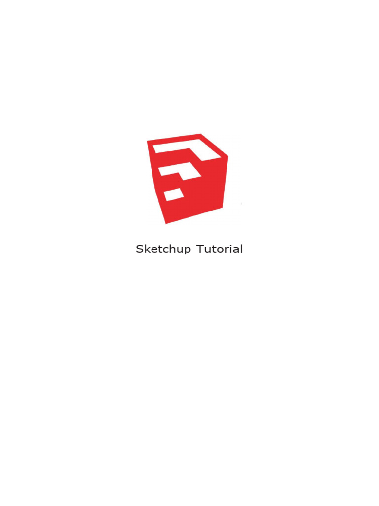 Sketchup Tutorial | Download Free PDF | Sketch Up | Software