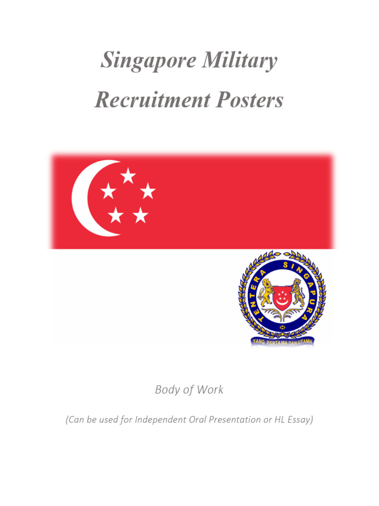 SAF Recruitment-Posters | PDF