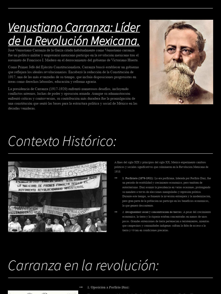Venustiano Carranza | PDF