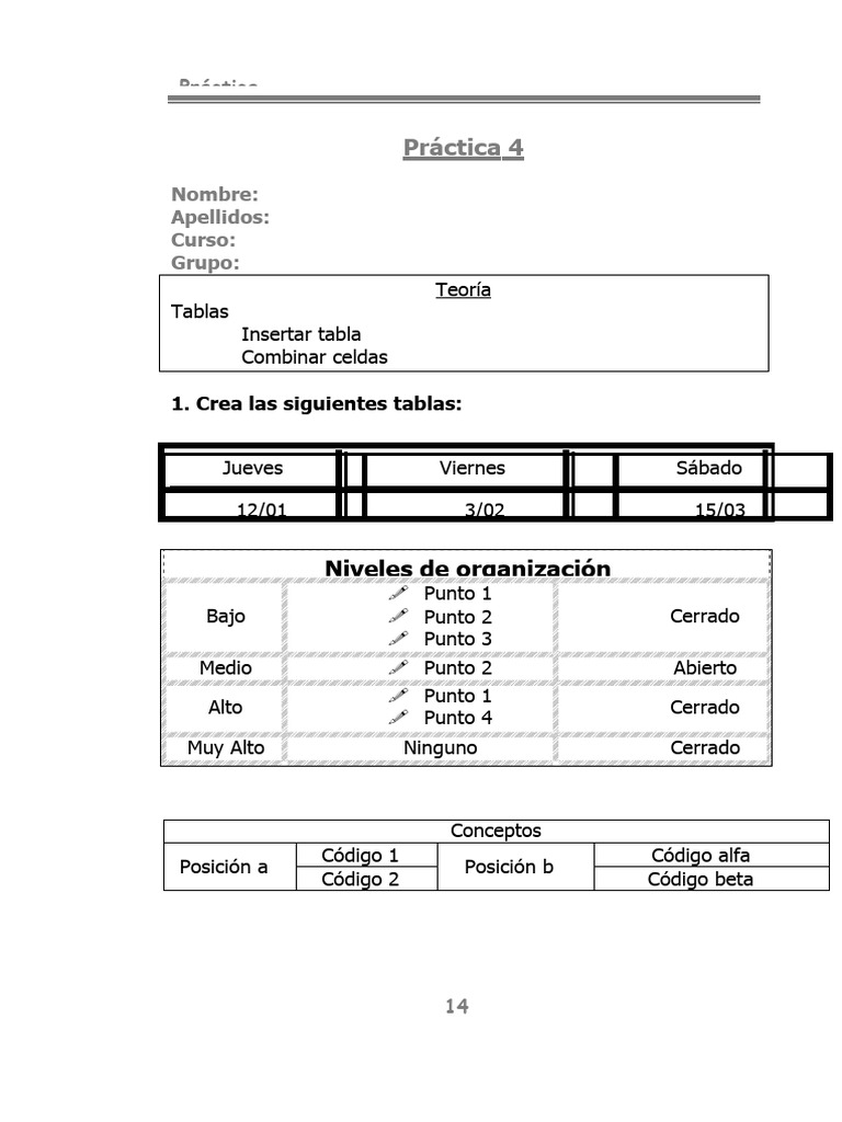 Practica 2 Word Pdf Informática Programación De Computadoras
