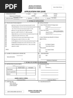 CS Form No. 6 Revised 2020 Application For Leave Fillable | PDF ...