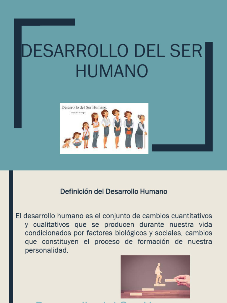 Semana 07 Desarrollo Humano | PDF | Crecimiento personal y profesional ...