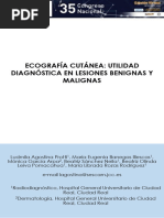Ecografía cutánea en dermatología | PDF | Ultrasonido médico | Piel