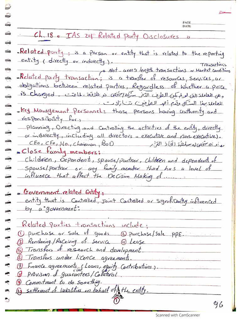 IAS 24 Related Party Disclosure 1691122223 | PDF