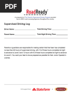 Driver's Log Sheet Template | PDF