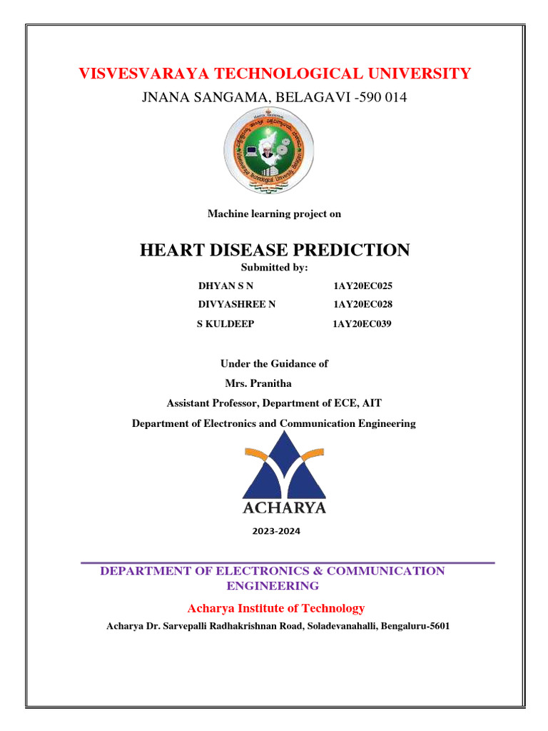 ML Report - Merged | PDF | Machine Learning | Statistical Classification