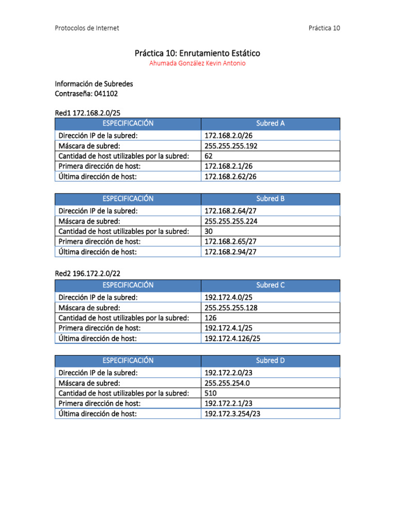 Reporte Practica 10 | PDF