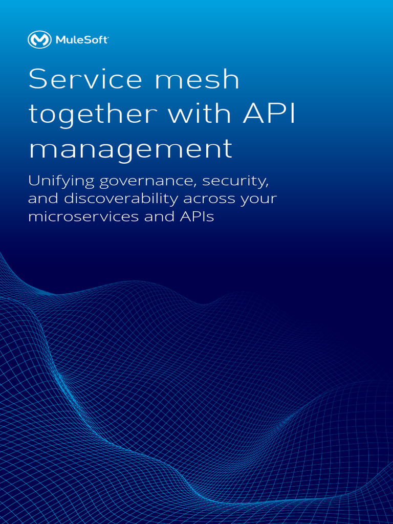 Whitepaper Service Mesh and API Management | PDF