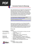 Bushel Conversion Factors and Yields | PDF | Litre | Gallon