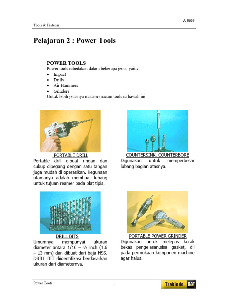 Pel.2.Power Tool | PDF | Griya & Taman | Komputer